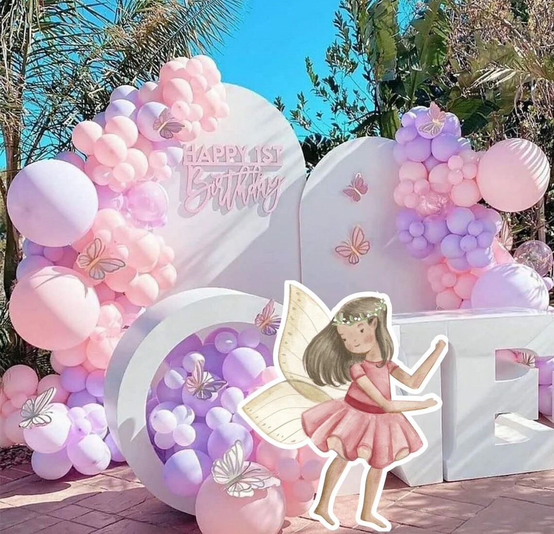 CUSTOM CUTOUTS FAIRY, Print House, Foamboard, Party Props, Big Decor ...