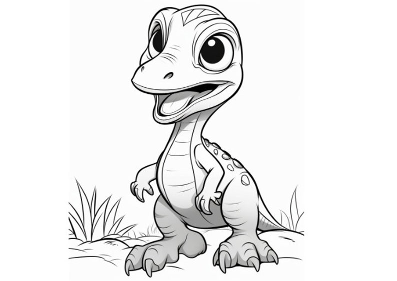 Children's Dinosaur Flash Cards + 4 FREE Coloring Pages - Etsy