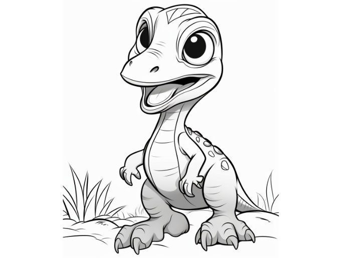 Children's Dinosaur Flash Cards + 4 FREE Coloring Pages - Etsy