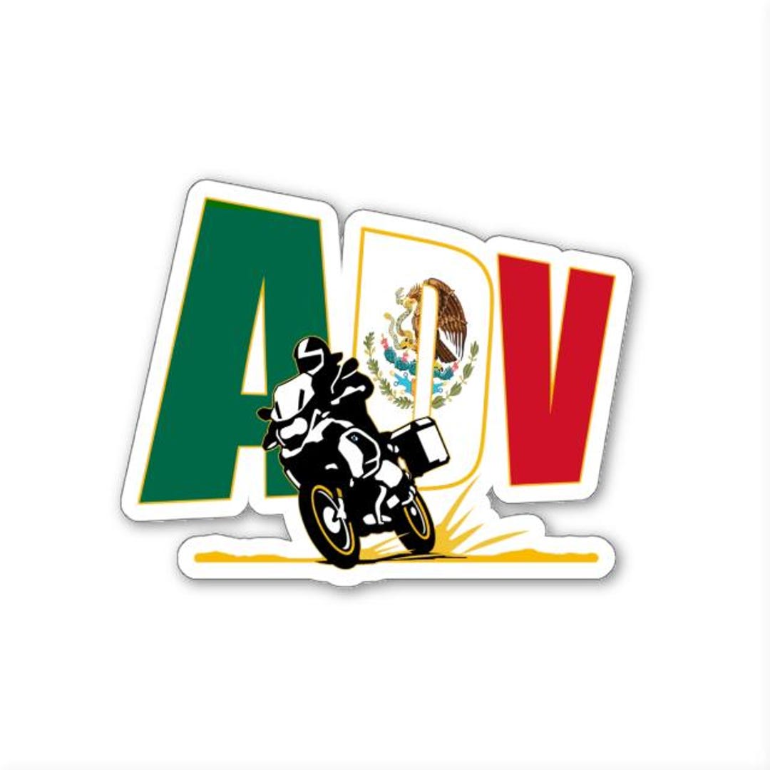 Viva Mexico! | Adventure Motorcycle Die-cut Stickers - Etsy
