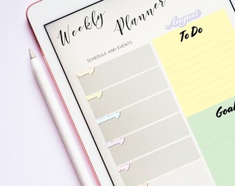 Themed Days of the Week Stickers - Etsy