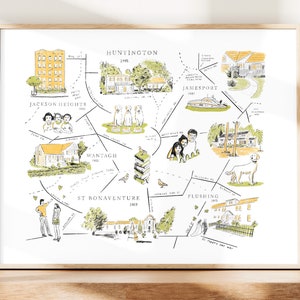 Custom Memory Map - Etsy