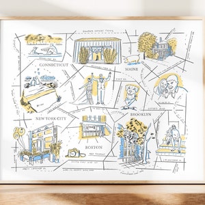 Custom Memory Map - Etsy