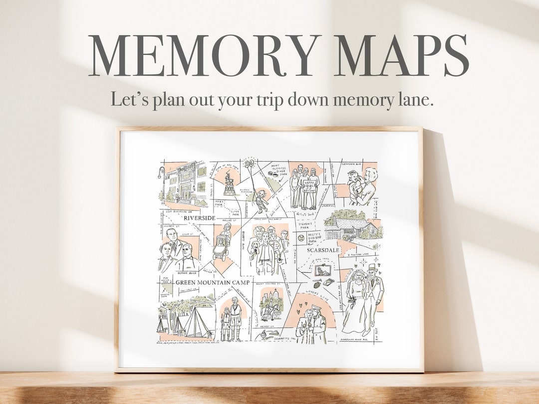 Custom Memory Map - Etsy