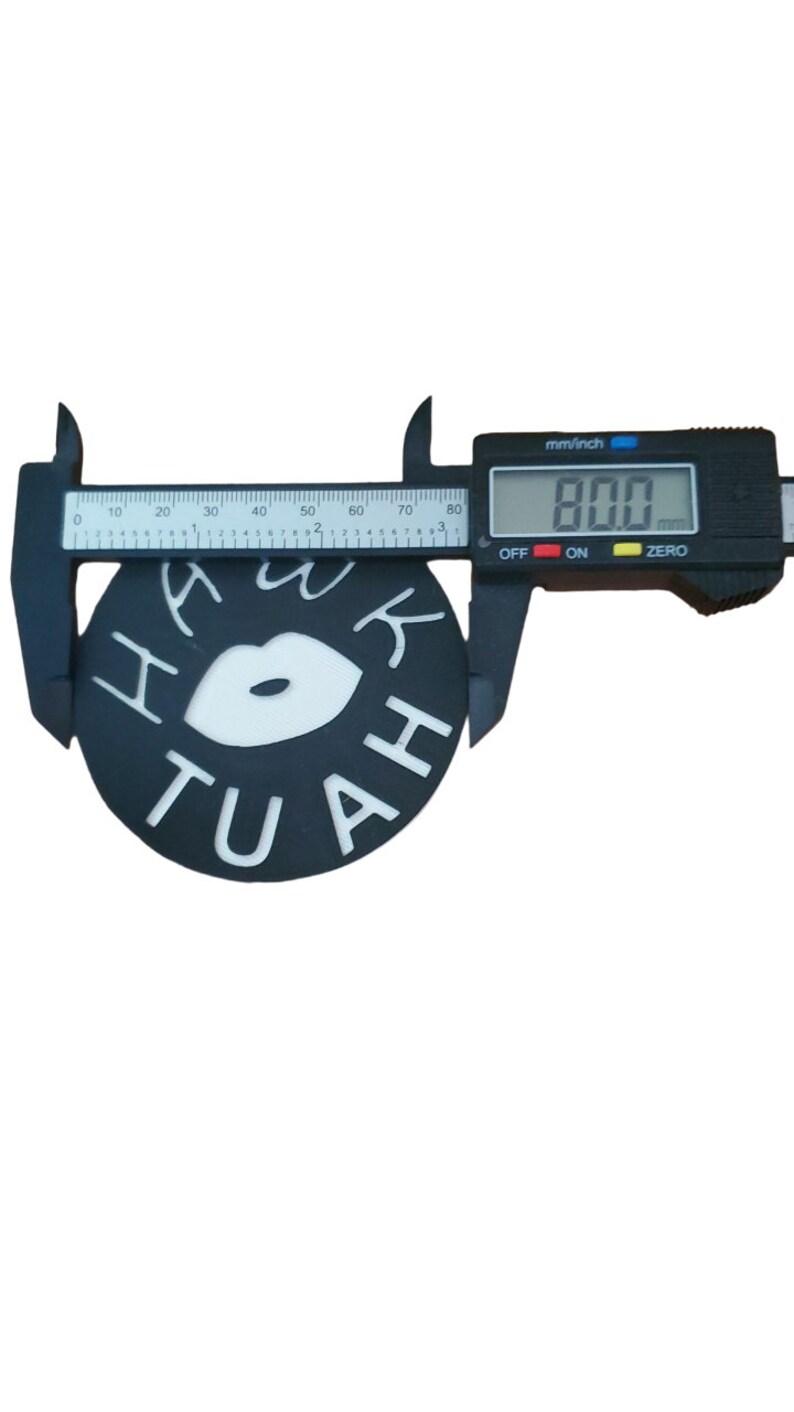 Hawk Tuah 3D Printed Coaster for Drinks Tableware Inspired by Hawk Tuah ...