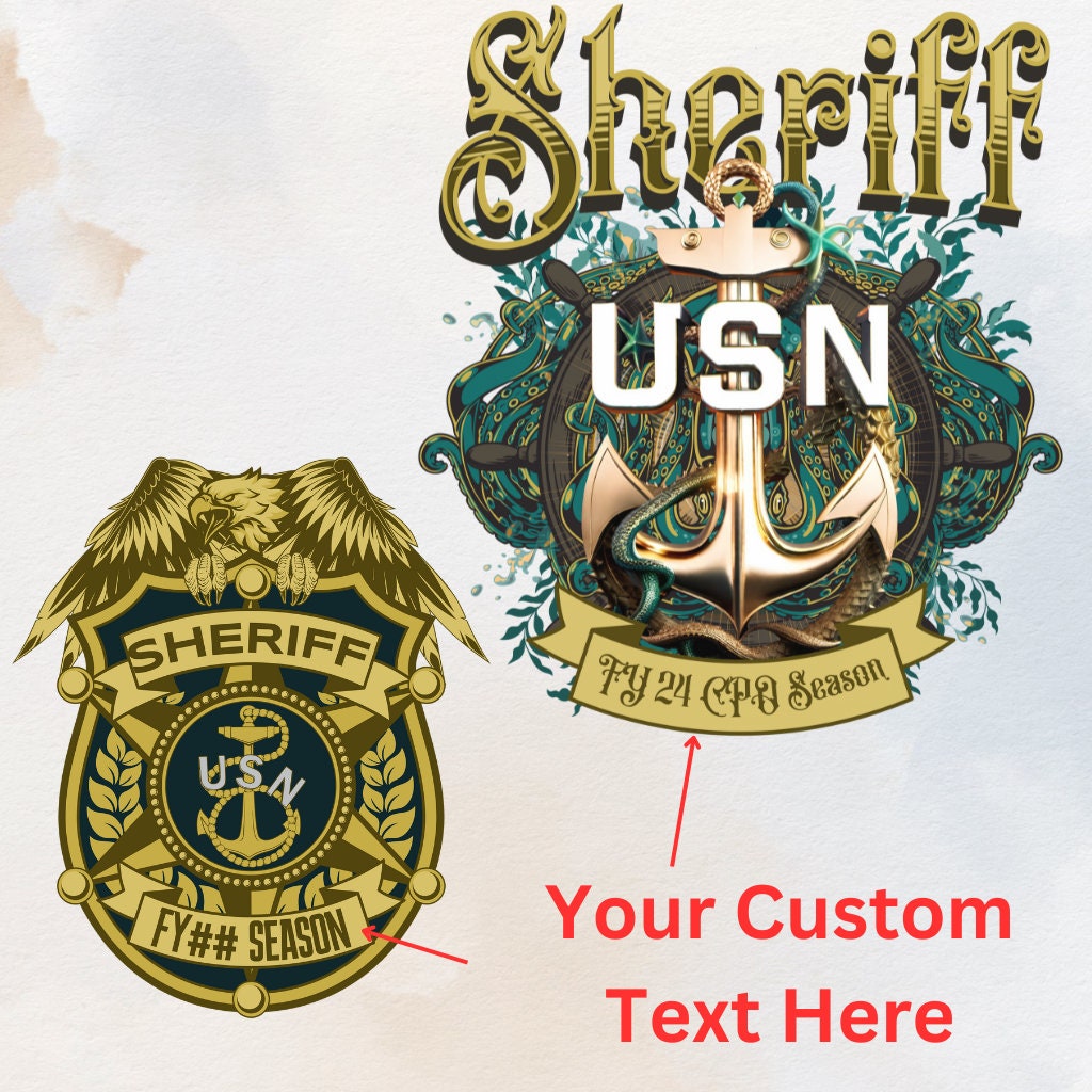 CPO Season Sheriff Shirts Jersey Short Sleeve Tee - Etsy