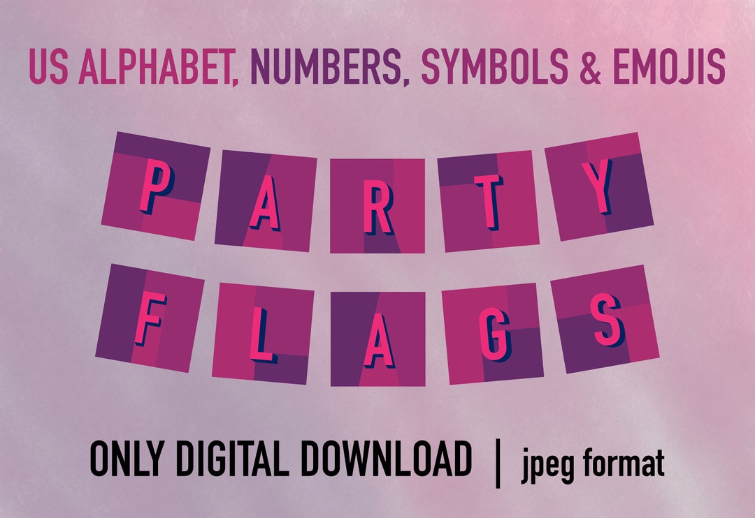 Cute DIY Printable Banner Printable Alphabet Banner - Etsy Israel