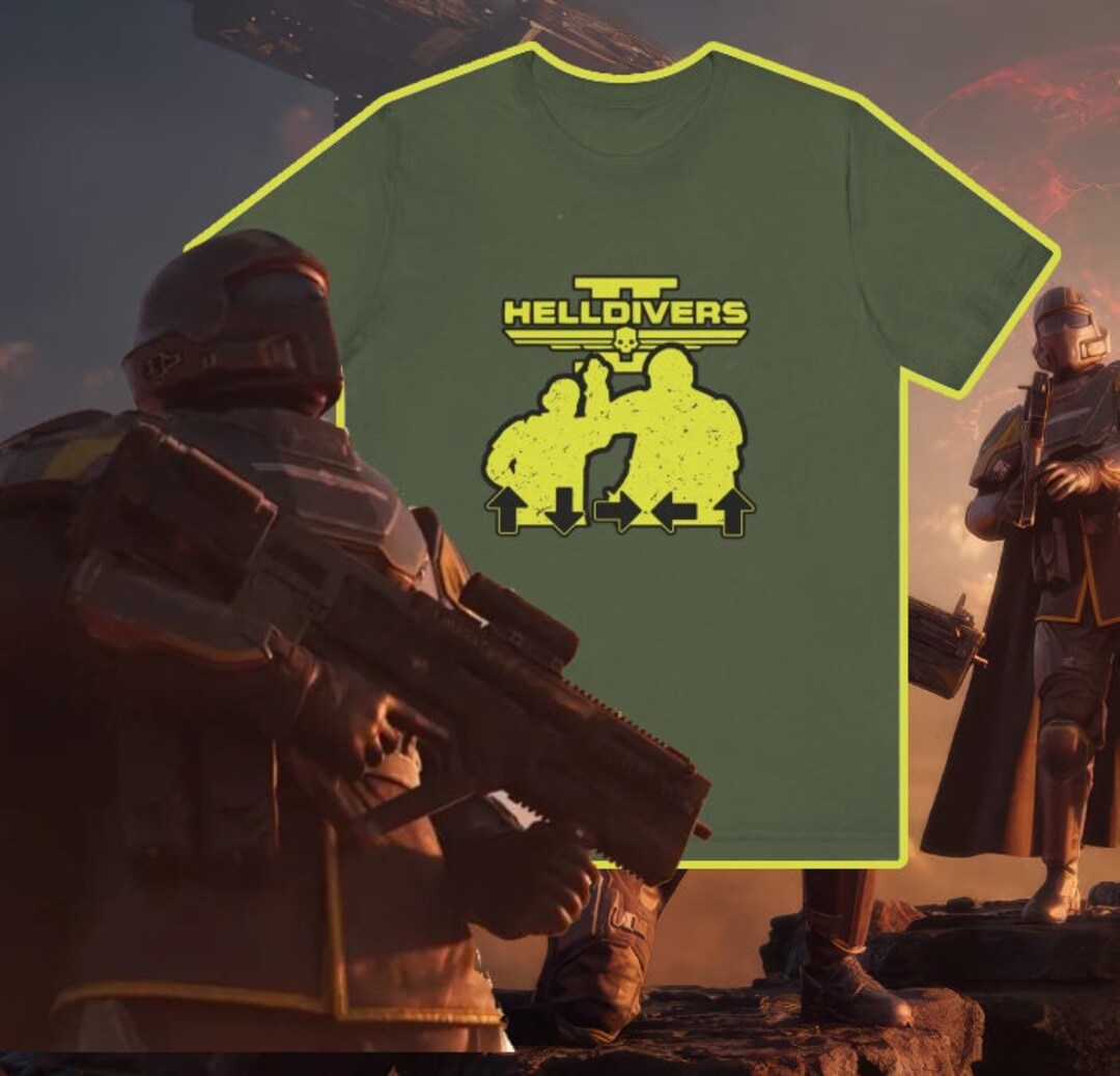 Helldivers 2 Reinforce Shirt. - Etsy