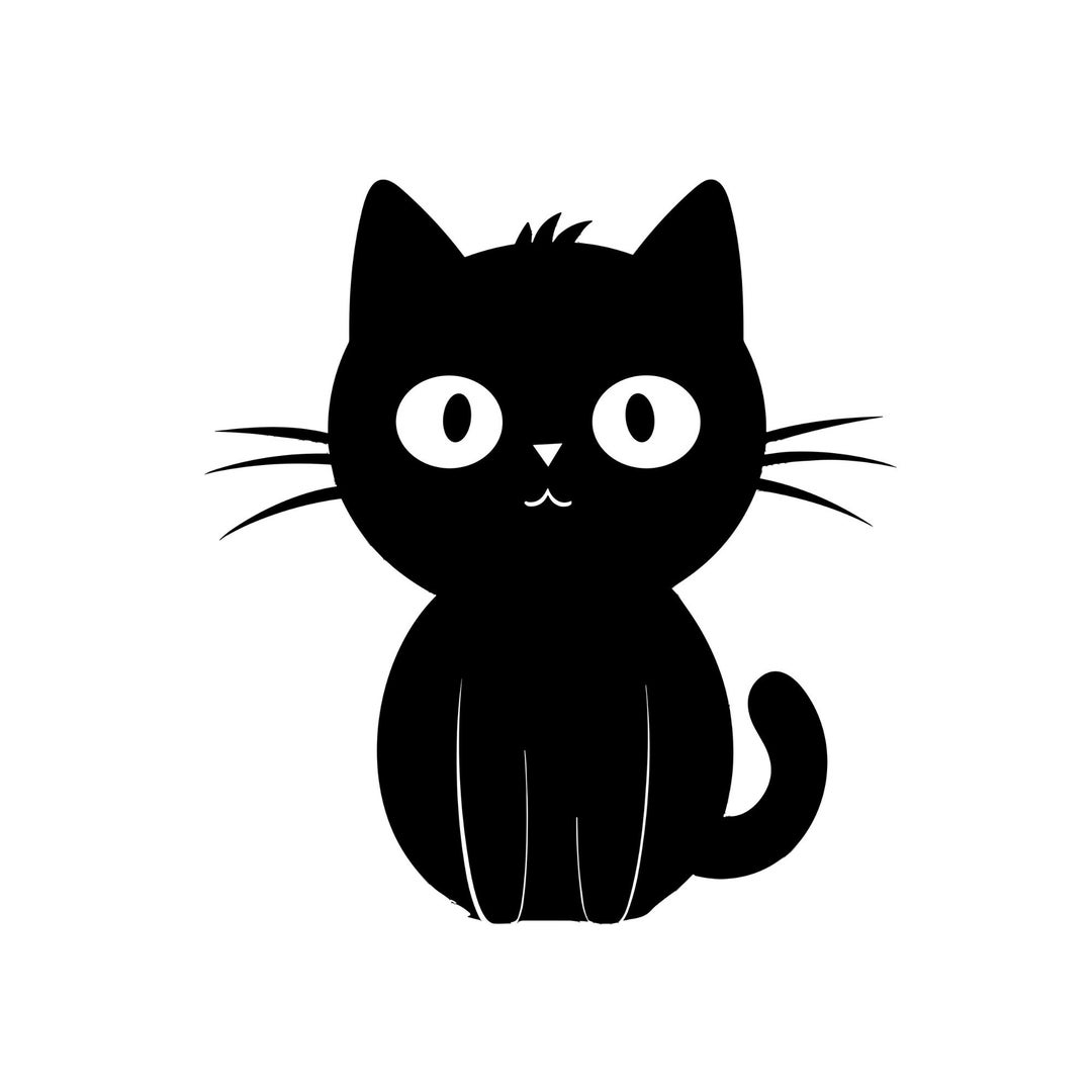 Cute Cat 6 Instant Downloads SVG, PNG, EPS, Dxf, Jpg, Pdf Digital ...