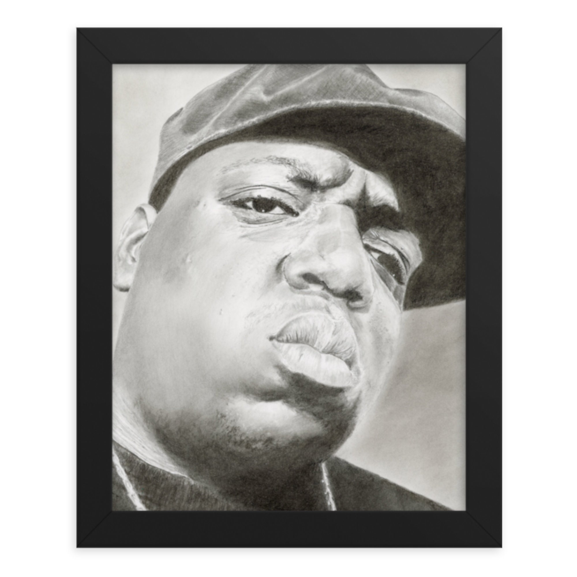 Drawing Of Biggie Smalls