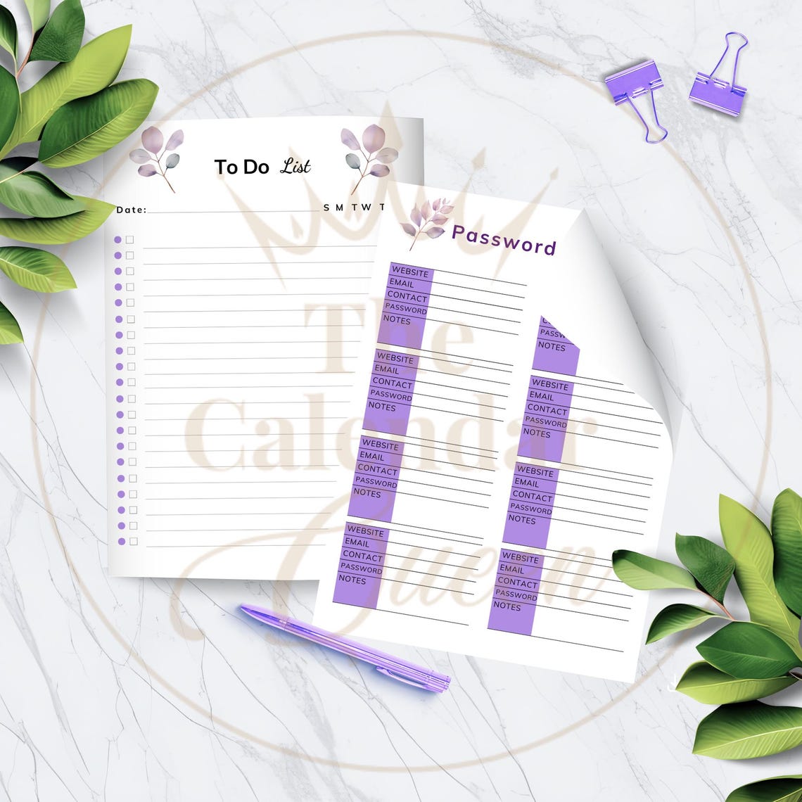 2025 Printable Planner Template INSTANT DOWNLOAD A3/US Letter Size ...