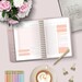 Pastel Red 2024 Printable Planner Template INSTANT DOWNLOAD Sunday ...