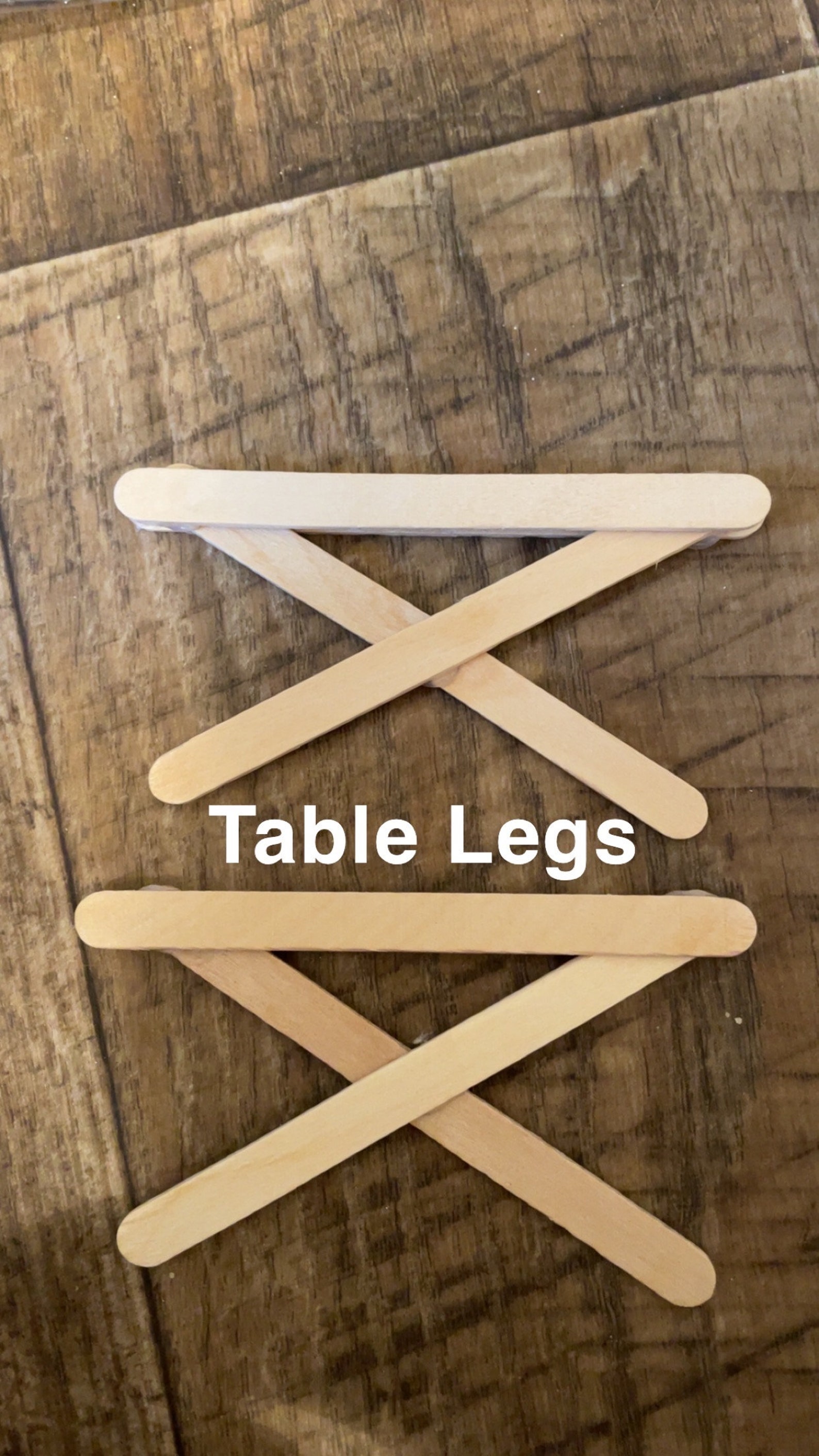 Kids Picnic Table Craft popsicle Sticks - Etsy
