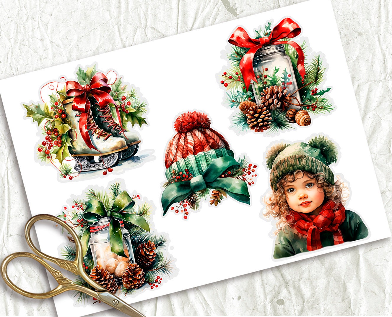 Junk Journal Digital, Junk Journal Kit, Scrapbook Paper, Digital Papers ...