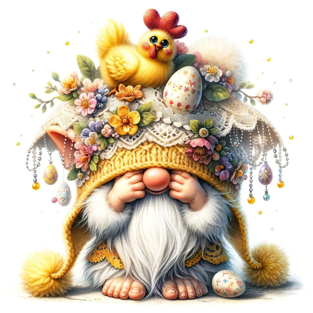 11 JPG Aquarell Osterwichtel, Ostern Clipart, Osterhase, Ostereier ...