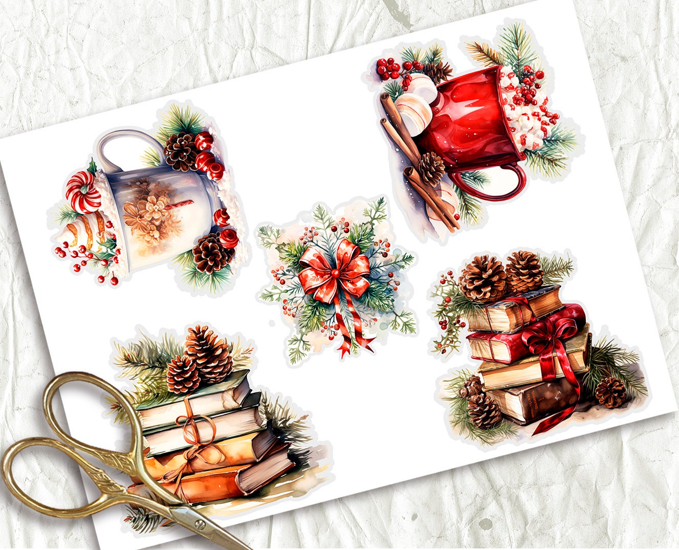 Junk Journal Digital, Junk Journal Kit, Scrapbook Paper, Digital Papers ...