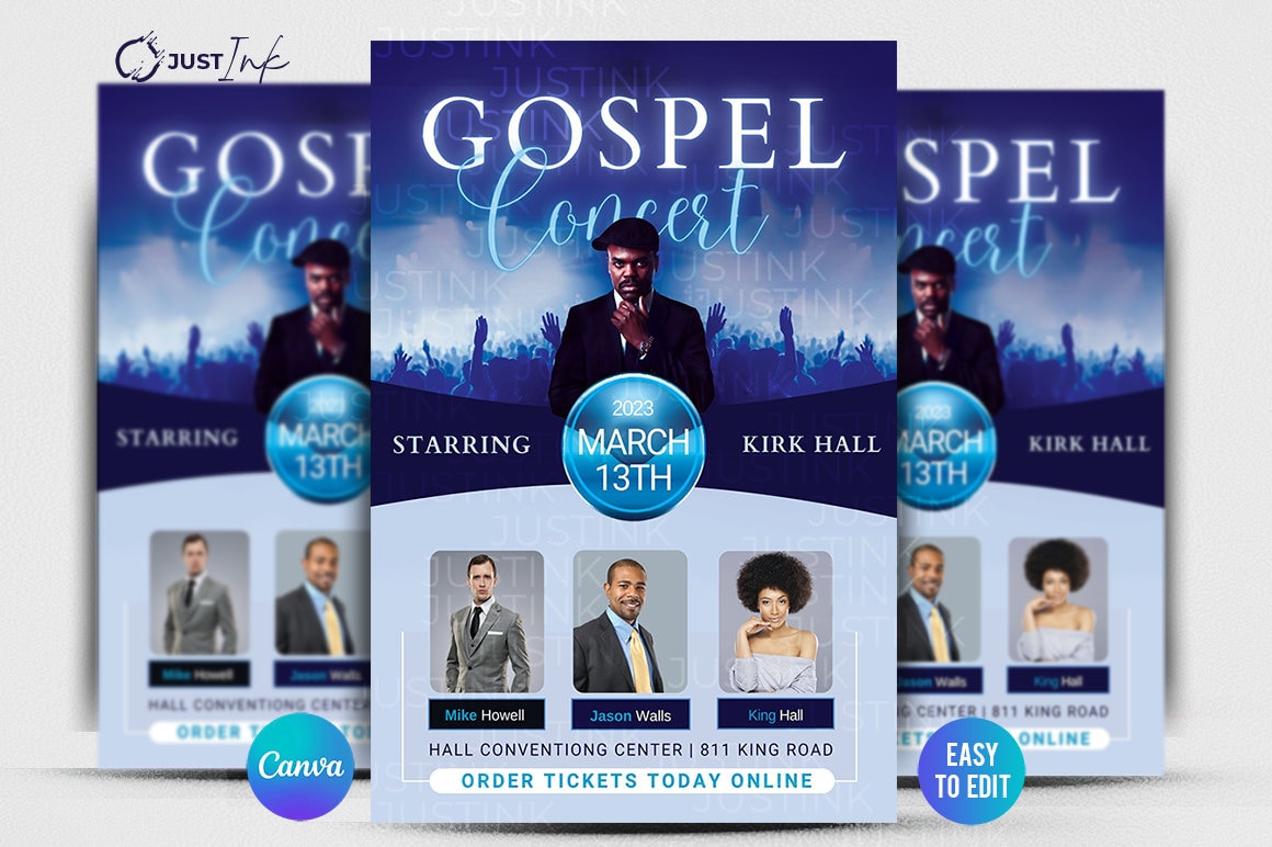 Gospel Concert Poster