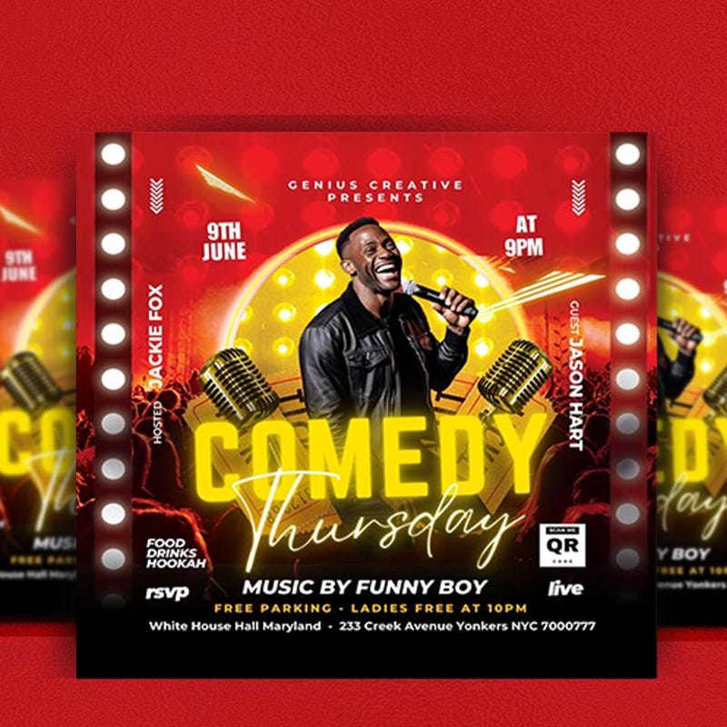 Comedy Show Posters - Etsy