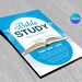 Editable Bible Study Flyer, DIY Canva Flyer Template Design, Sunday ...