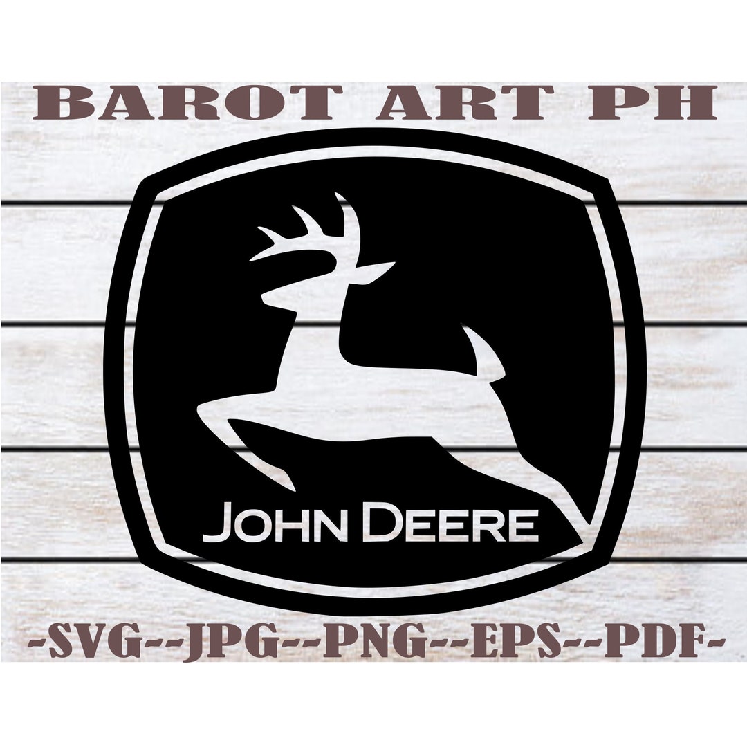 John Deere SVG PNG JPG Eps Pdf John Deer Logo Image John - Etsy Australia