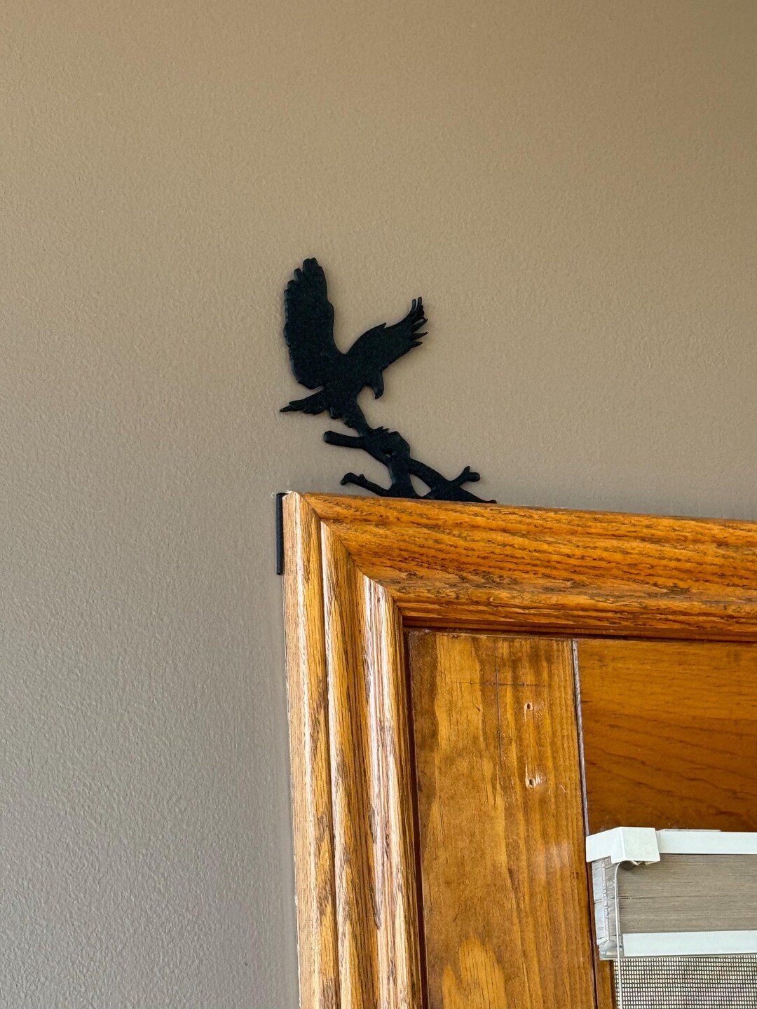 American Eagle Gift Door Corner Topper | Eagle Decor | Patriotic Wall ...