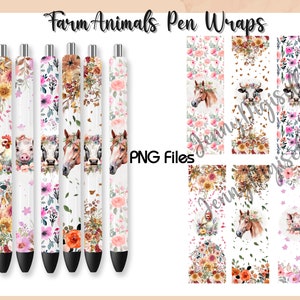 Farm Animals Pen Wraps,floral Animals Pen Wraps, Fall Animals Pen Wraps ...