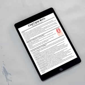 Diastasis Recti Pelvic Floor Handout - Etsy