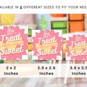 Printable Gift Tag, Back to School Treat Bag Tag, Digital Download, A ...