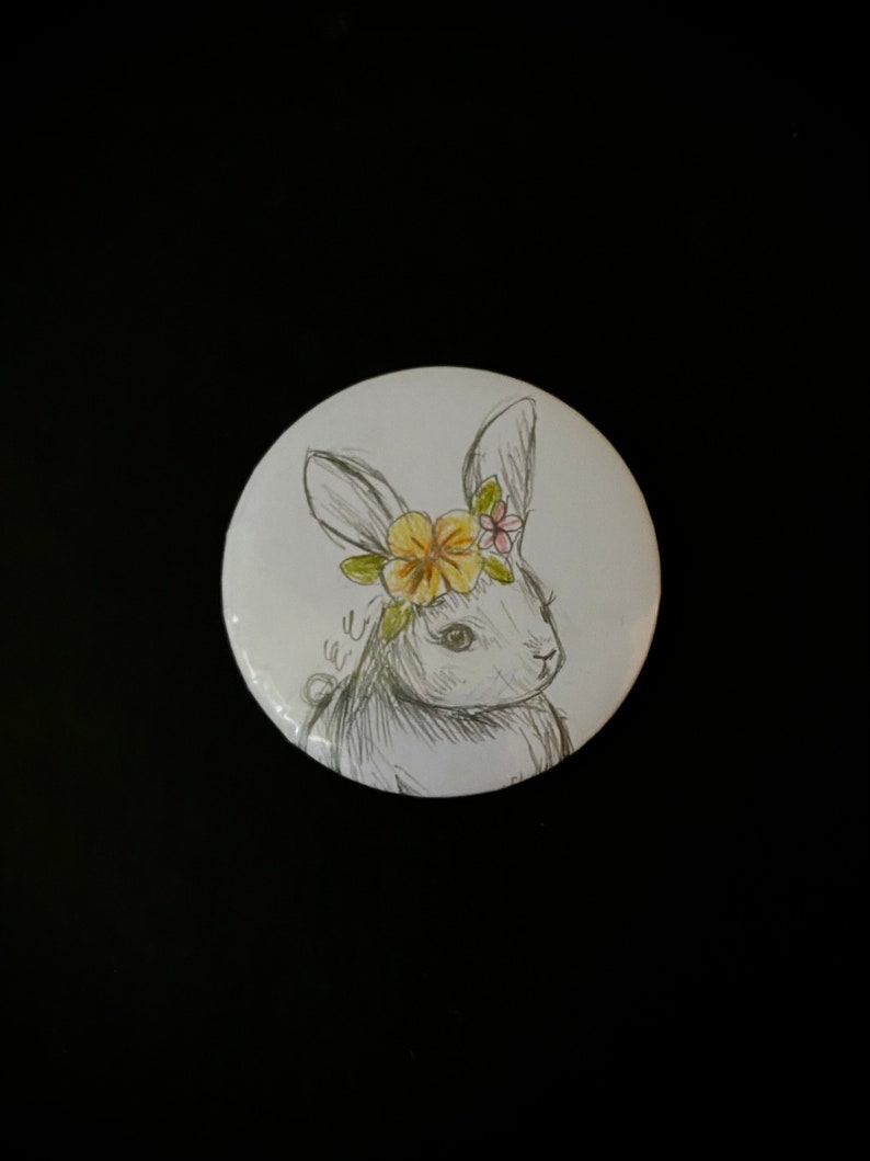 NEW EASTER PINS: Aesthetic Customizable Hand-drawn Button Pins - Etsy