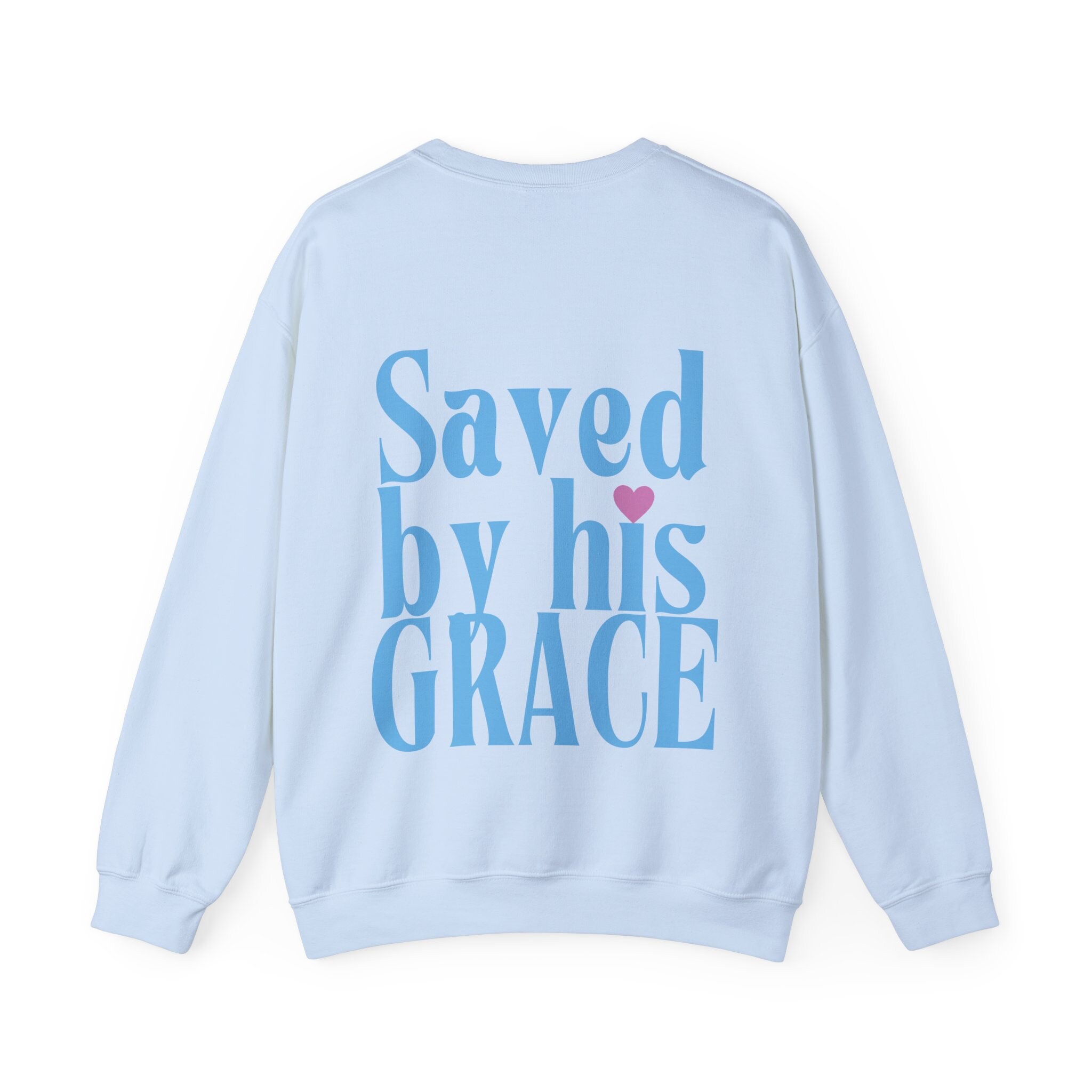 Saved by His Grace Aesthetic Christian Sweatshirt,trendy Preppy ...