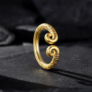 Custom Monkey King Ring | Sun Wukong Ring | Handcrafted Stackable Ring ...