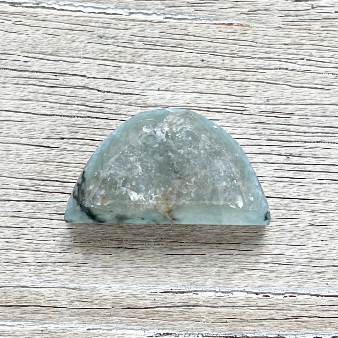 Gilalite in Quartz Crescent Moon Shaped Stone - Etsy