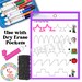 Tracing Worksheets, Printable Pizza Shop Center Tracing, Fine Motor ...