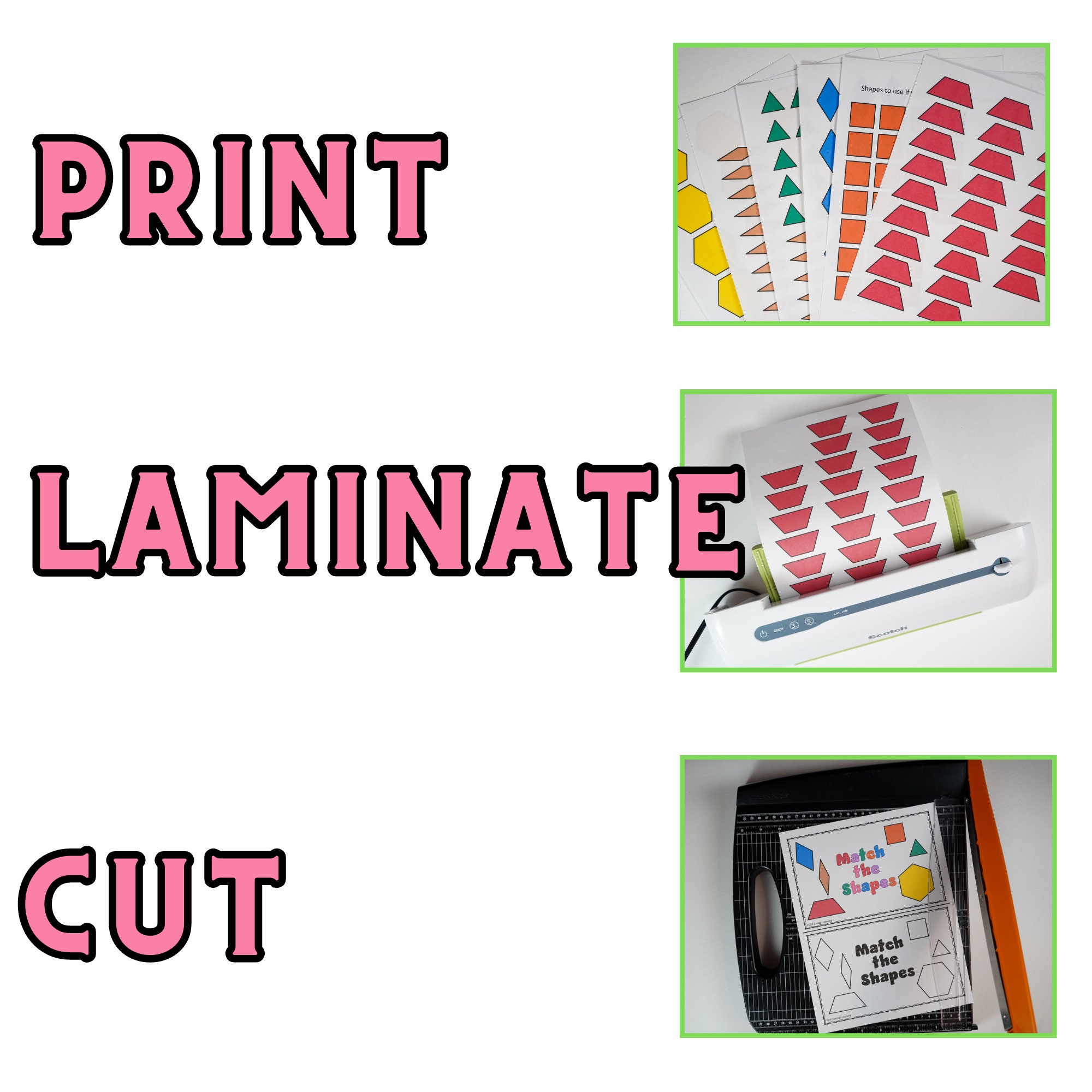 Pattern Block Activity Pattern Block Cards Shapes Printables Shapes ...