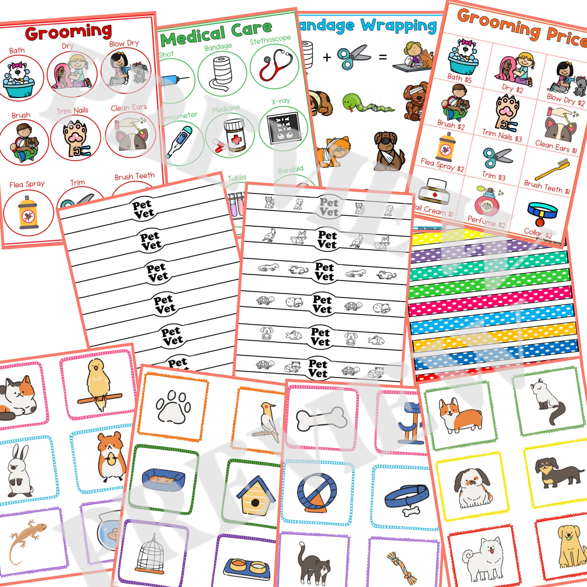 Vet Clinic Dramatic Play, Pretend Play, Classroom Dramatic Play ...