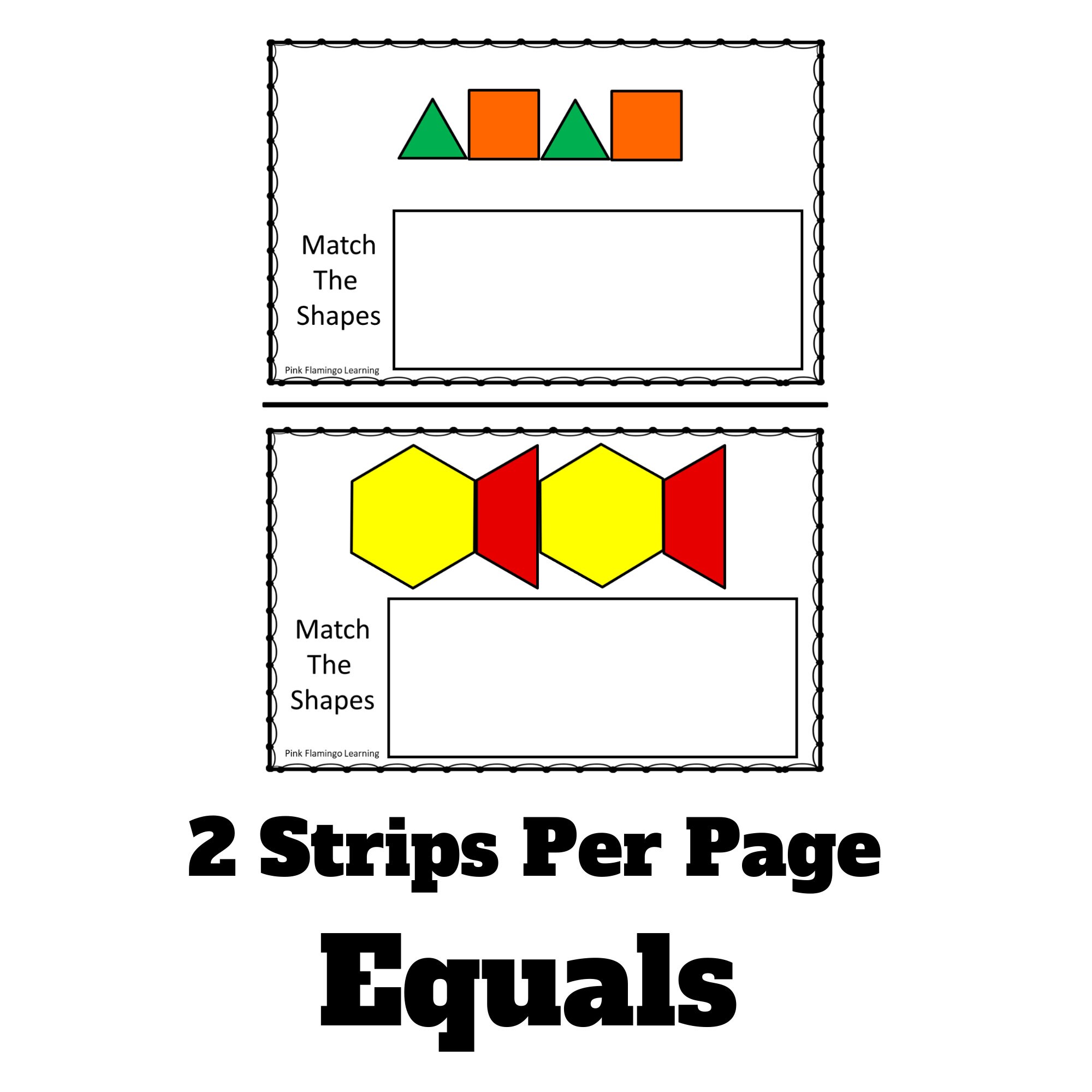 Pattern Block Activity Pattern Block Cards Shapes Printables Shapes ...