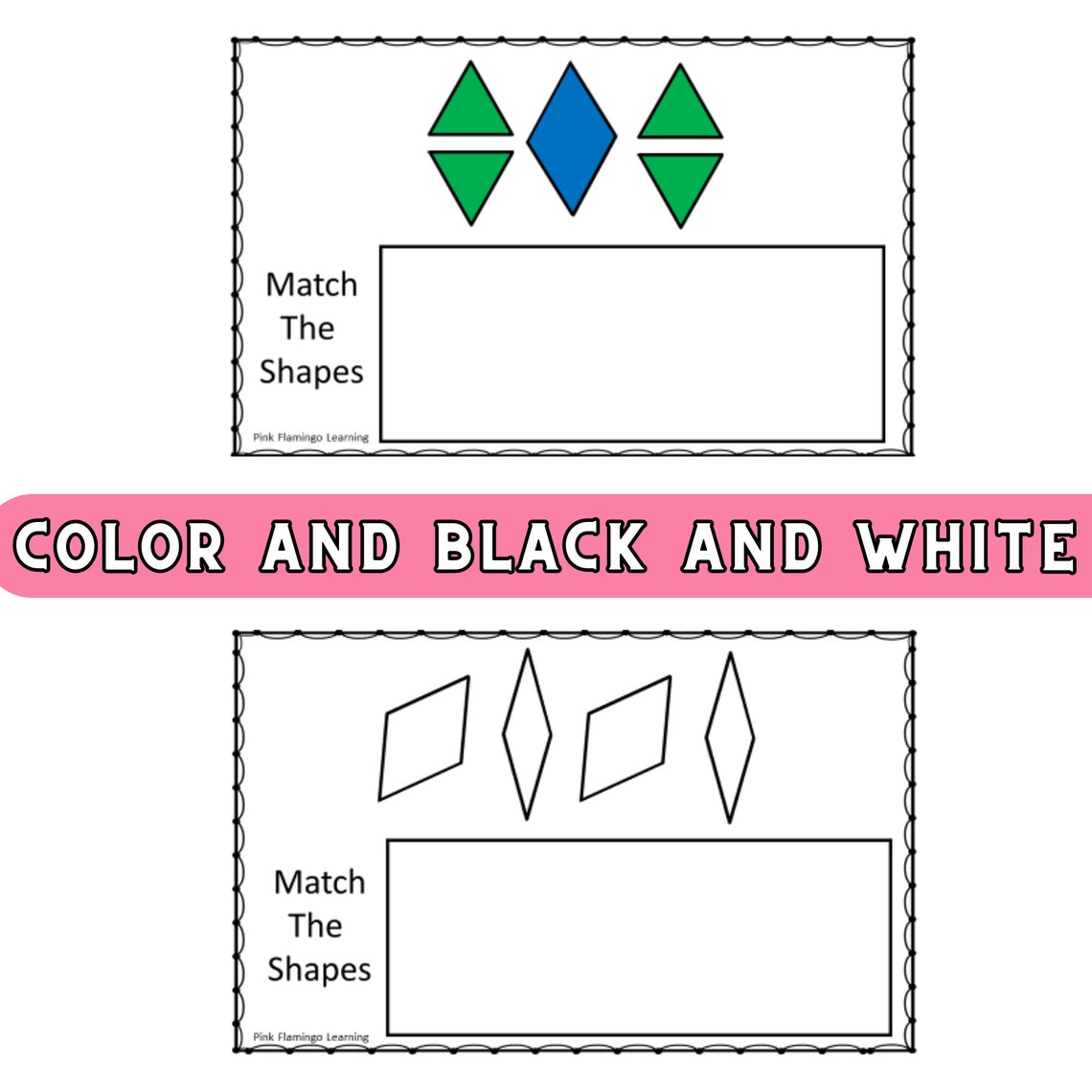 Pattern Block Activity Pattern Block Cards Shapes Printables Shapes ...