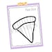 Tracing Worksheets, Printable Pizza Shop Center Tracing, Fine Motor ...