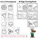 Tracing Worksheets, Printable Pizza Shop Center Tracing, Fine Motor ...