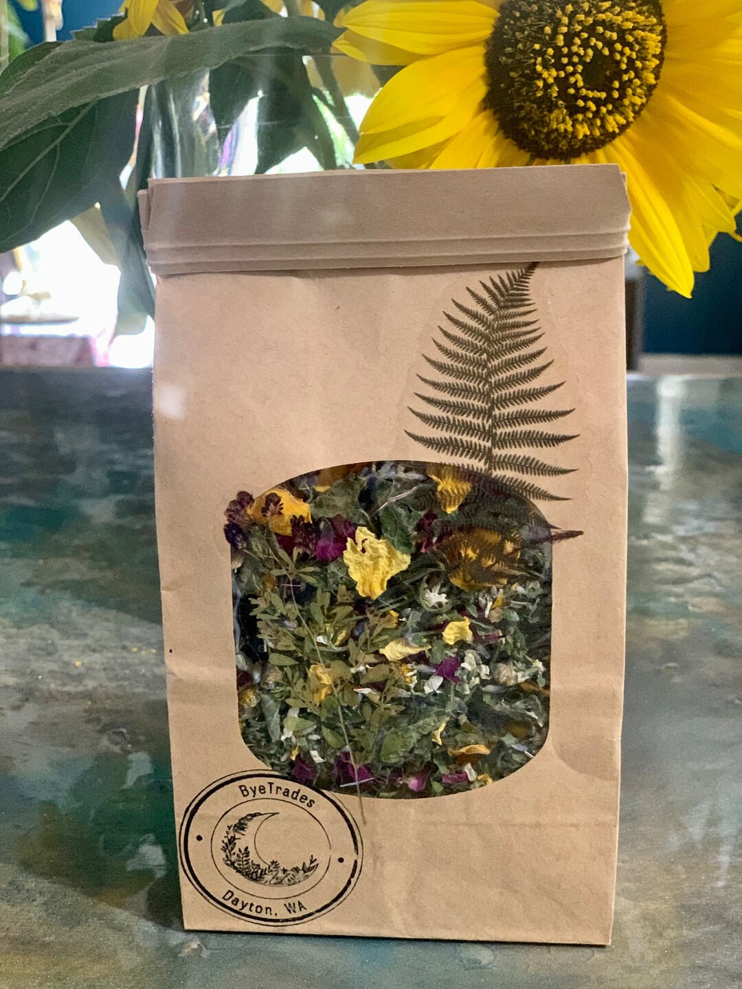 1oz Anxiety- Sleep Support Loose Leaf Herbal Tea Blend - Etsy