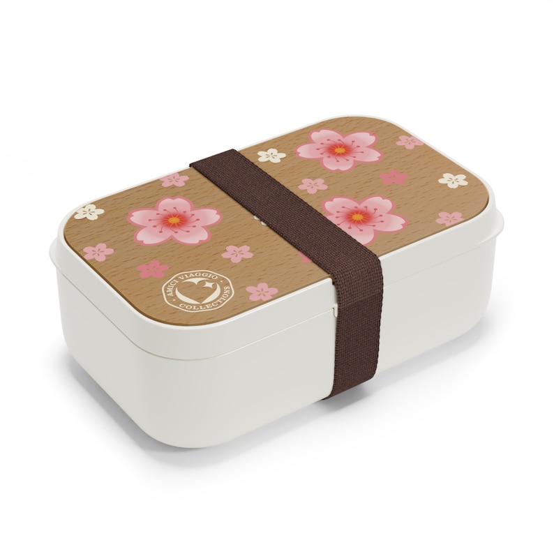 Cherry Blossom Bento Box, Pink Sakura Flower Bento Lunch Box - Etsy