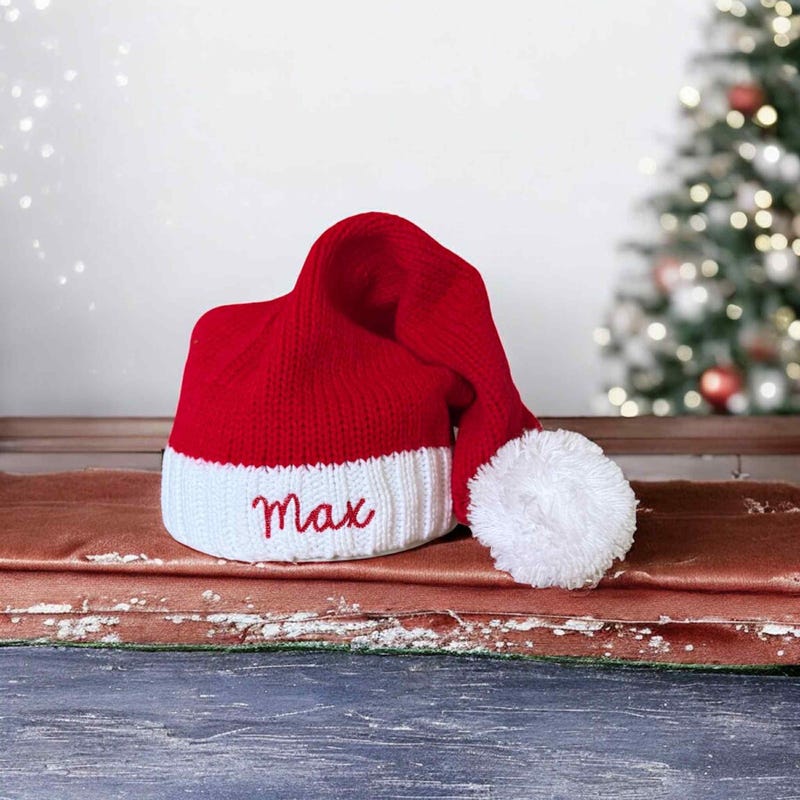 Baby Santa Hat - Etsy