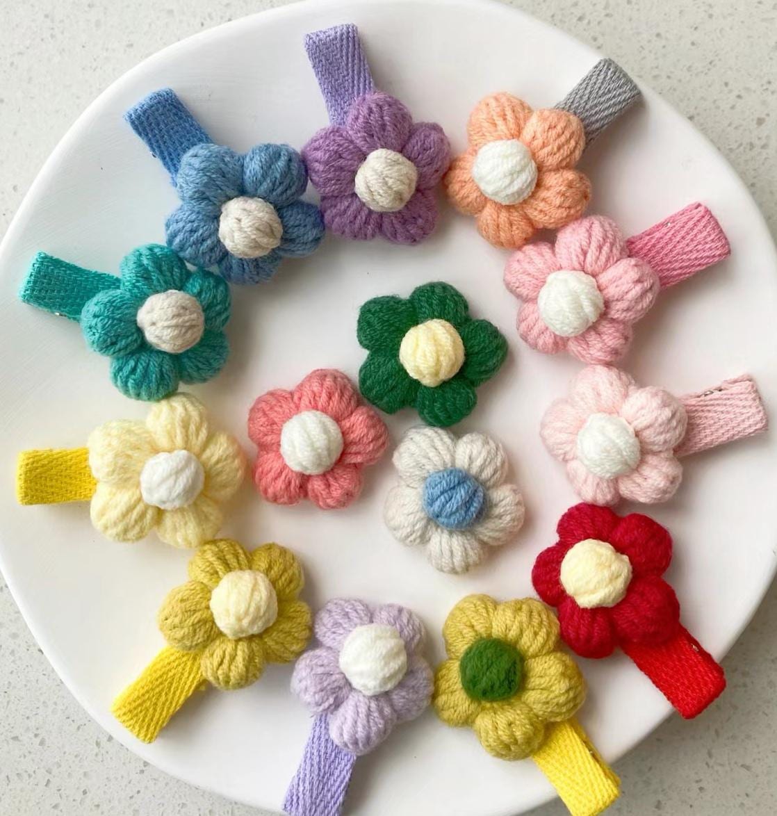 Crochet Puff Flower Pattern, Crochet Puff Stitch Pattern, Crochet Easy ...