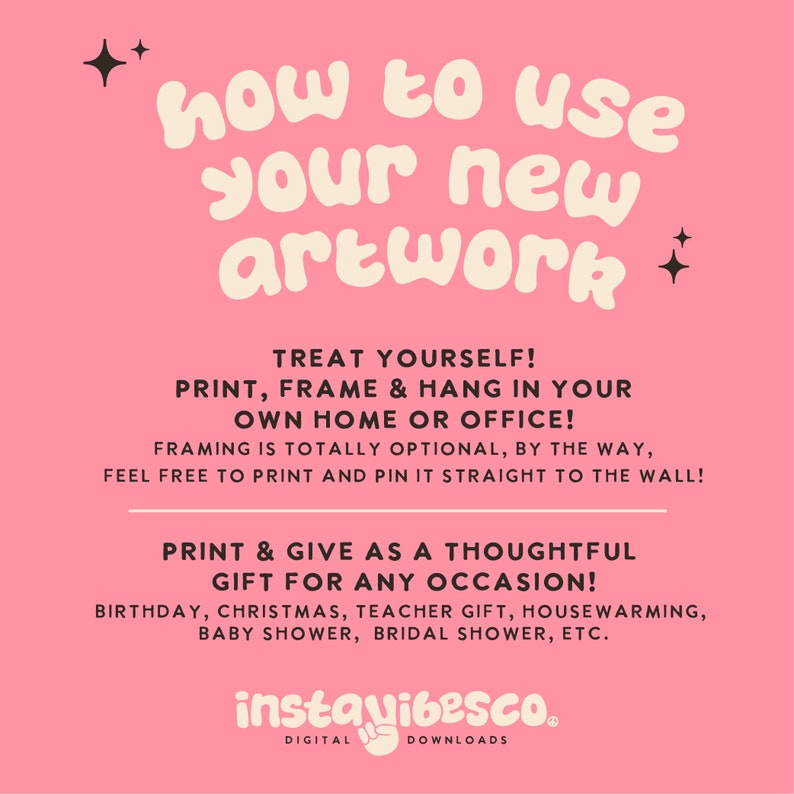 You Are the Coolest Printable Wall Art, Positive Quote Decor, Digital ...