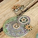 Necklace: Large Gear Clock - Etsy