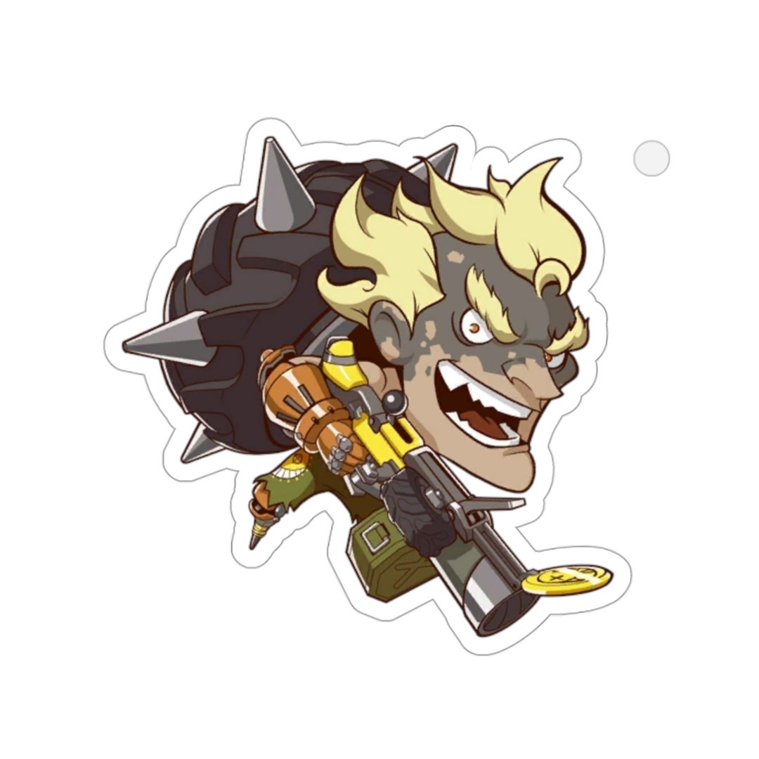 Overwatch 2 Junkrat Spray Kiss-cut Sticker Collection - Etsy