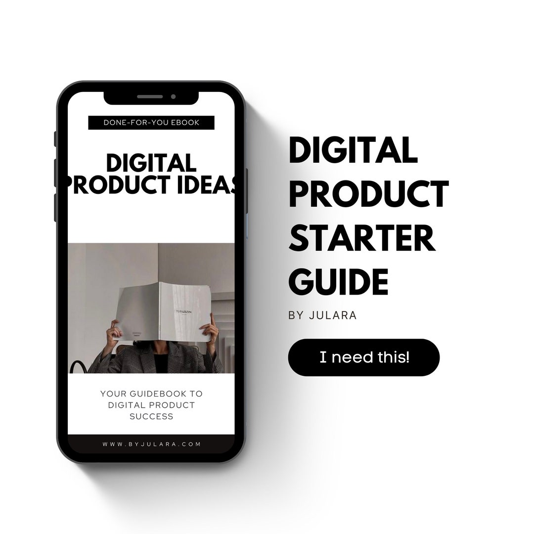 Digital Product Guide With Resell Rights Done for You How to Start ...