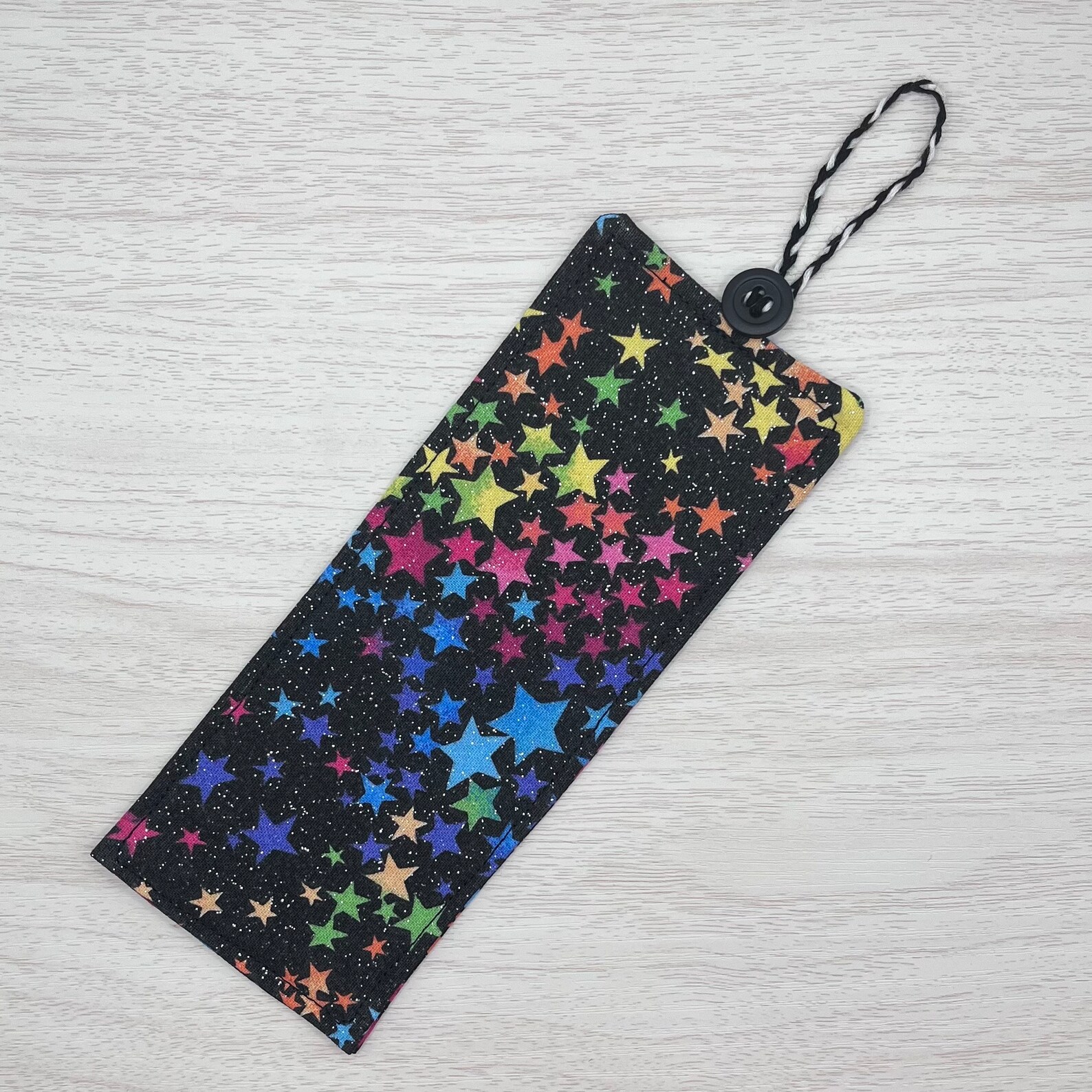 Starry Sky Bookmarks | Cotton | Handmade | Decorative Braided Loop and ...