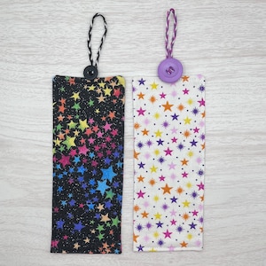 Starry Sky Bookmarks | Cotton | Handmade | Decorative Braided Loop and ...