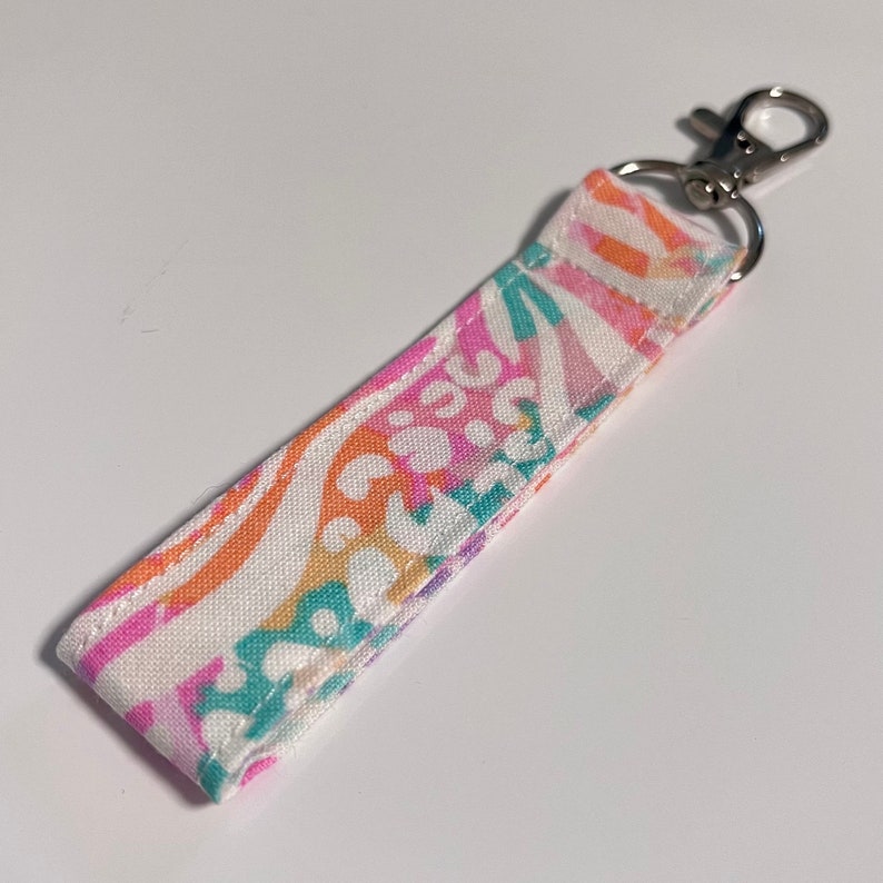 Animal Print - Rainbow Keychains | Cotton With Metal Clasp | Handmade ...